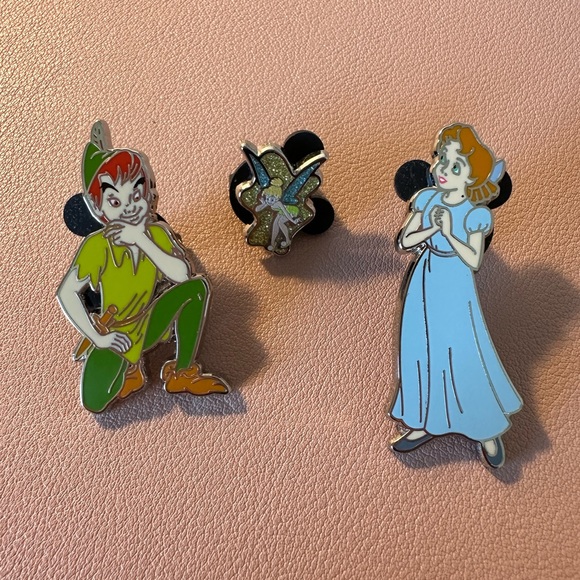 Disney | Accessories | Disney Peter Pan Pin Set | Poshmark